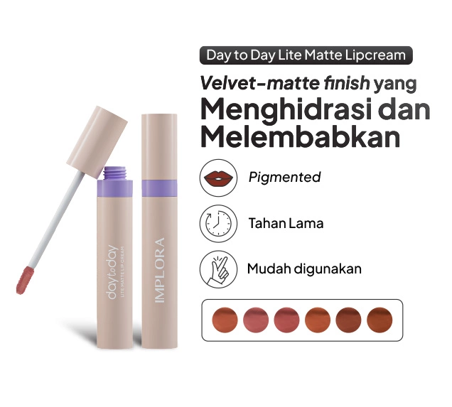 Implora Day To Day Lite Matte Lip Cream